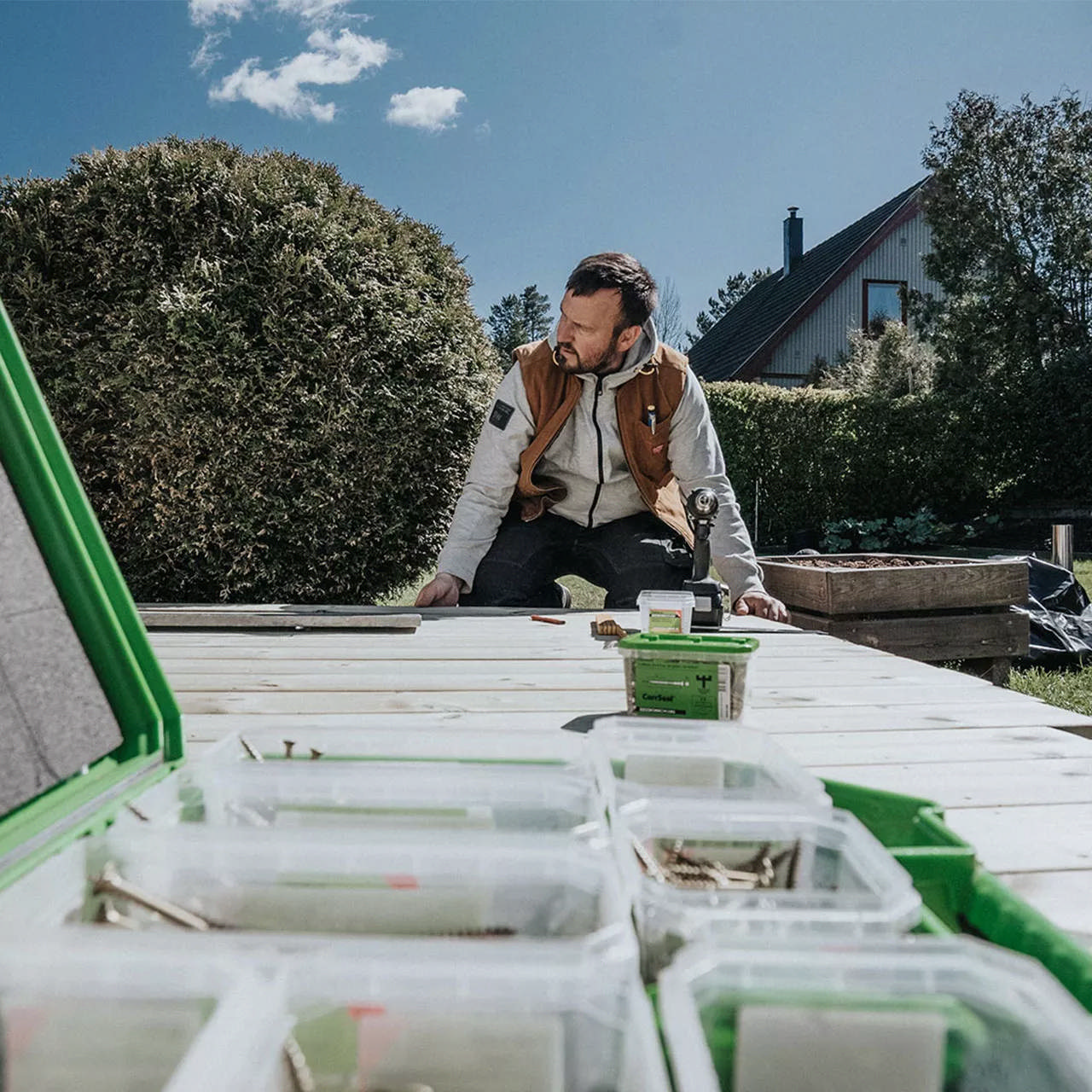 Timpureiden suosikkia ESSDECK Max terassiruuvi | ESSVE